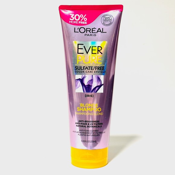 L'Oreal | Hair | Loreal Ever Pure Sulfate Free Iris Blonde Shampoo 15 ...